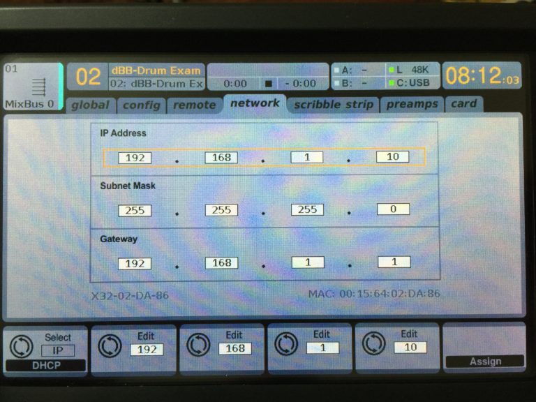 X32-Mix App Tutorial Home Tab - dBB Audio by Drew Brashler