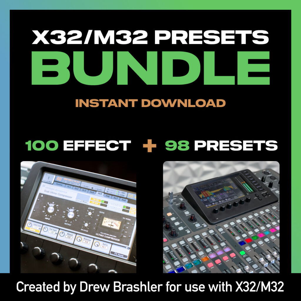 Advanced Scene Download for the Behringer X32 & Midas M32