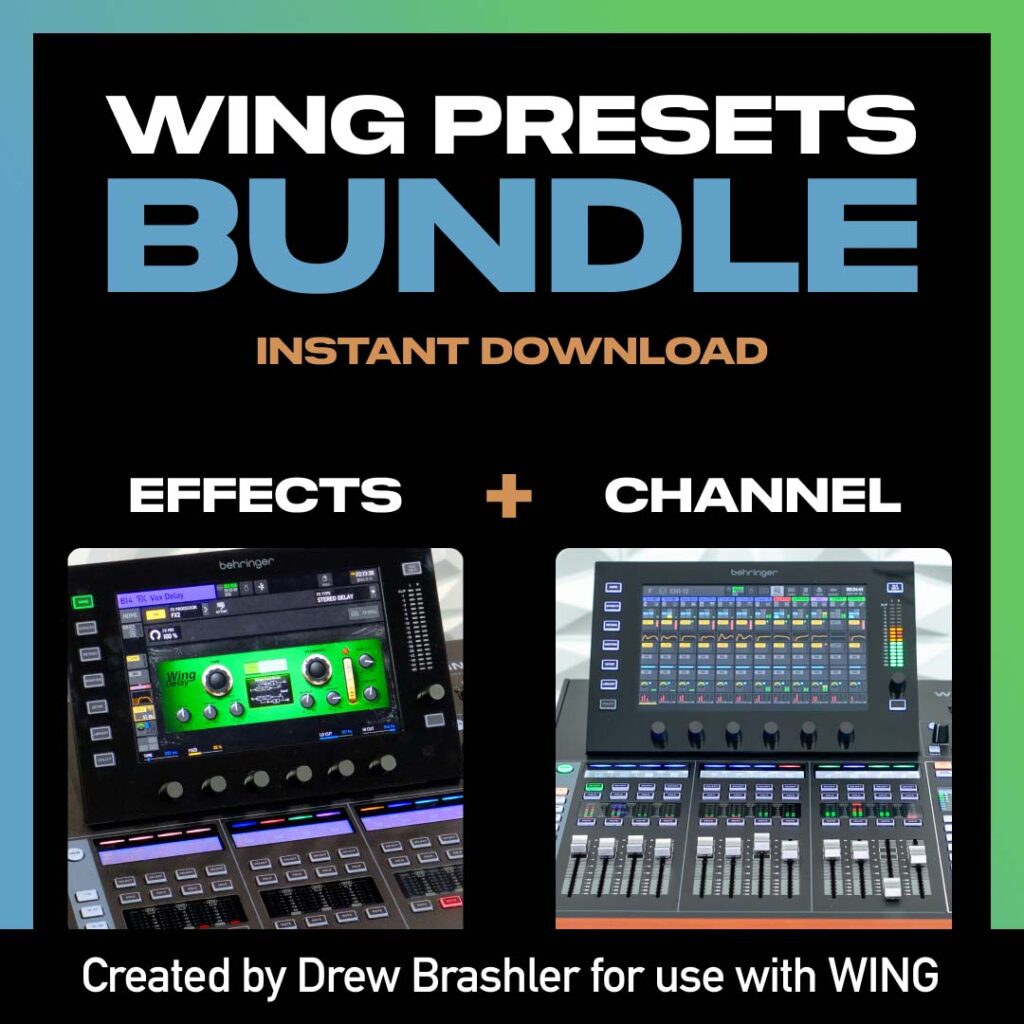 Behringer WING Library Download - Drew Brashler