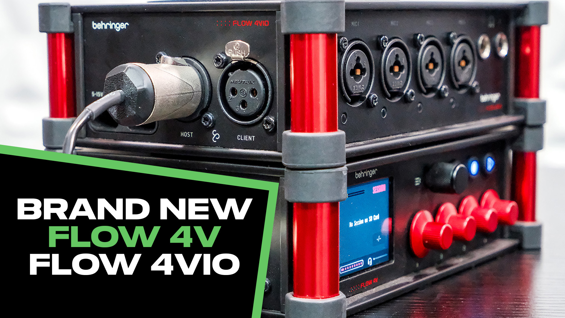 Behringer Flow 4V and Flow 4VIO: Everything You Need to Know